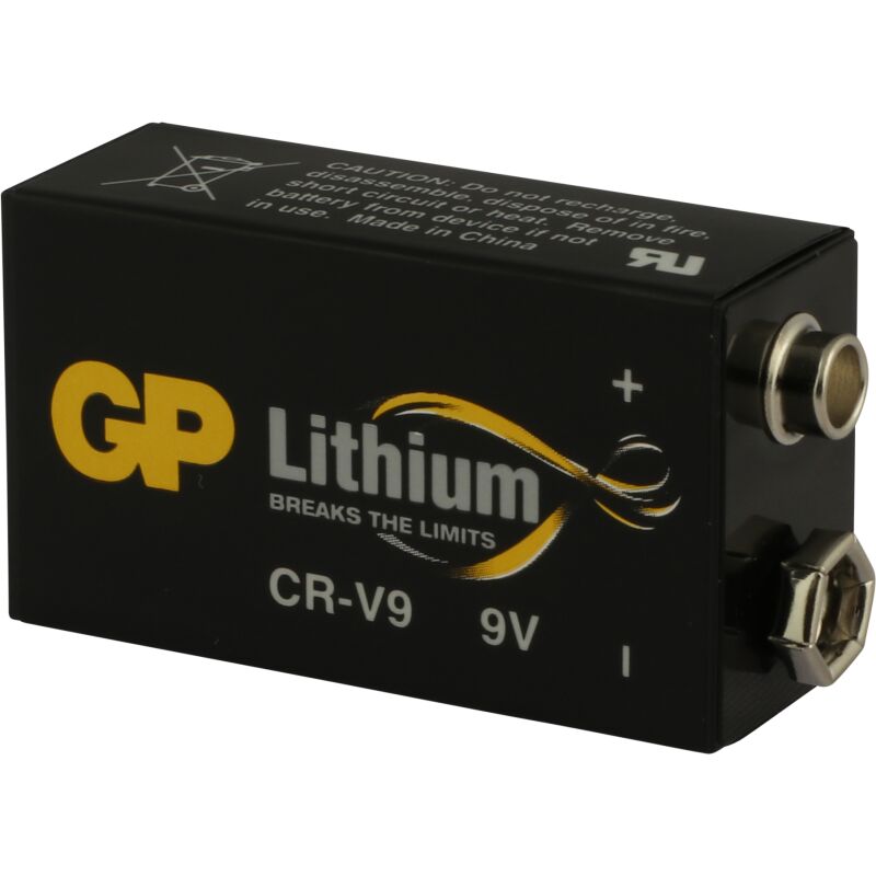 GP CR9V Lithium Rauchmelder 9V U9VL-J Power Cell CR-V9 1er Blister ...